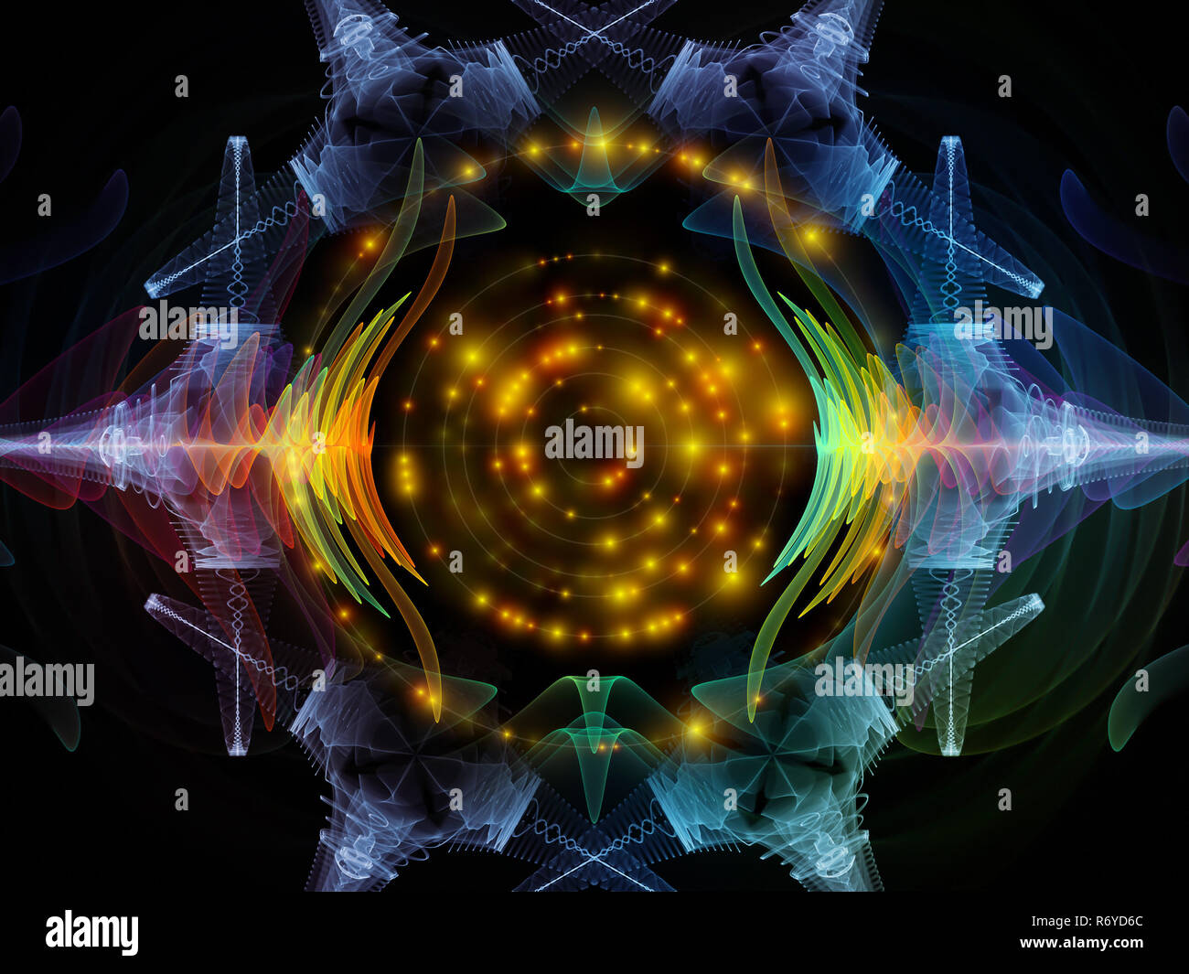 Unfolding of Radial Oscillation Stock Photo - Alamy