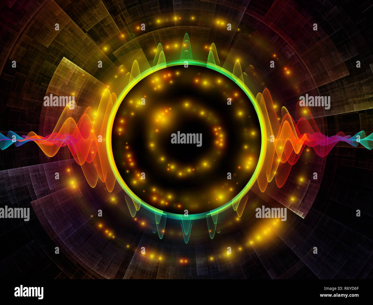Elements of Radial Oscillation Stock Photo - Alamy