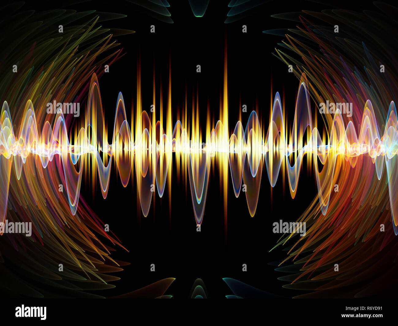 Layers of Oscillation Stock Photo - Alamy