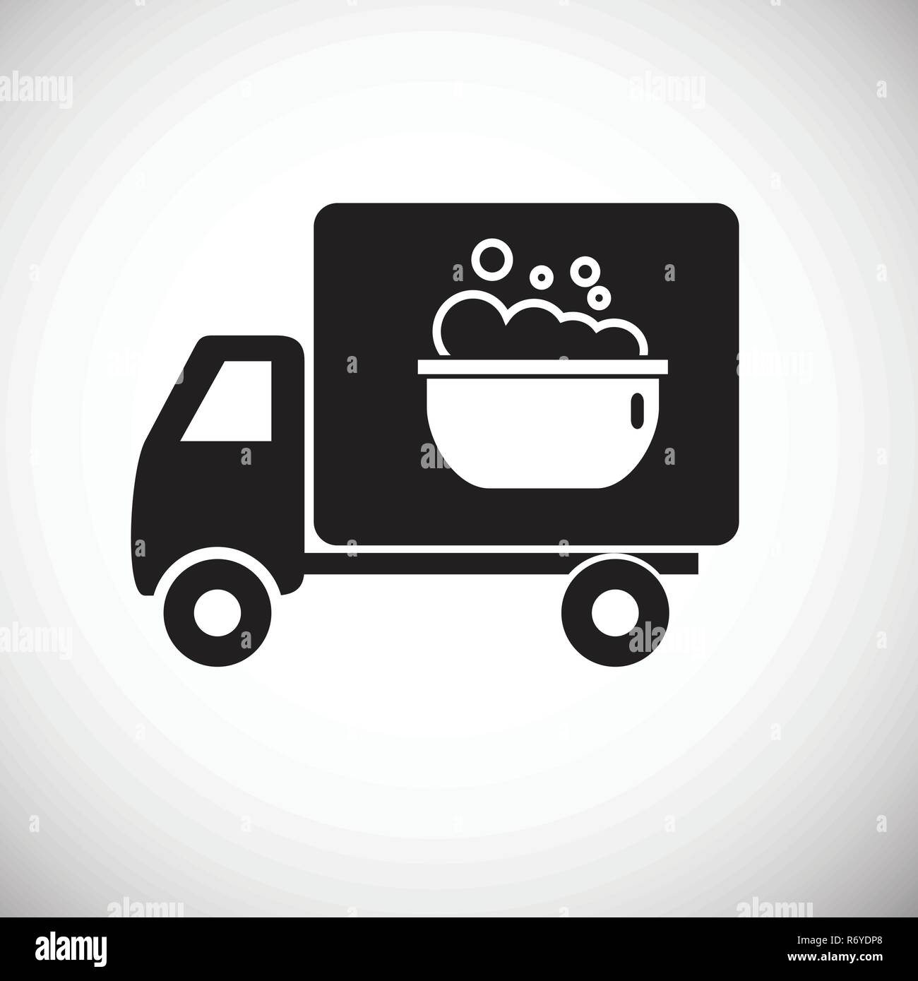 Laundry truck hi-res stock photography and images - Alamy