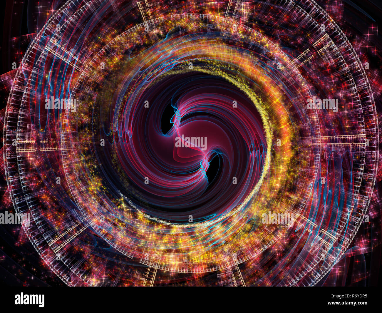 Propagation of Radial Oscillation Stock Photo - Alamy
