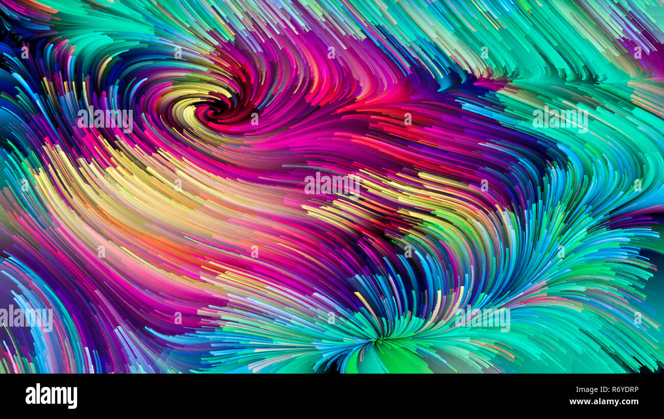 Processing Liquid Color Stock Photo - Alamy