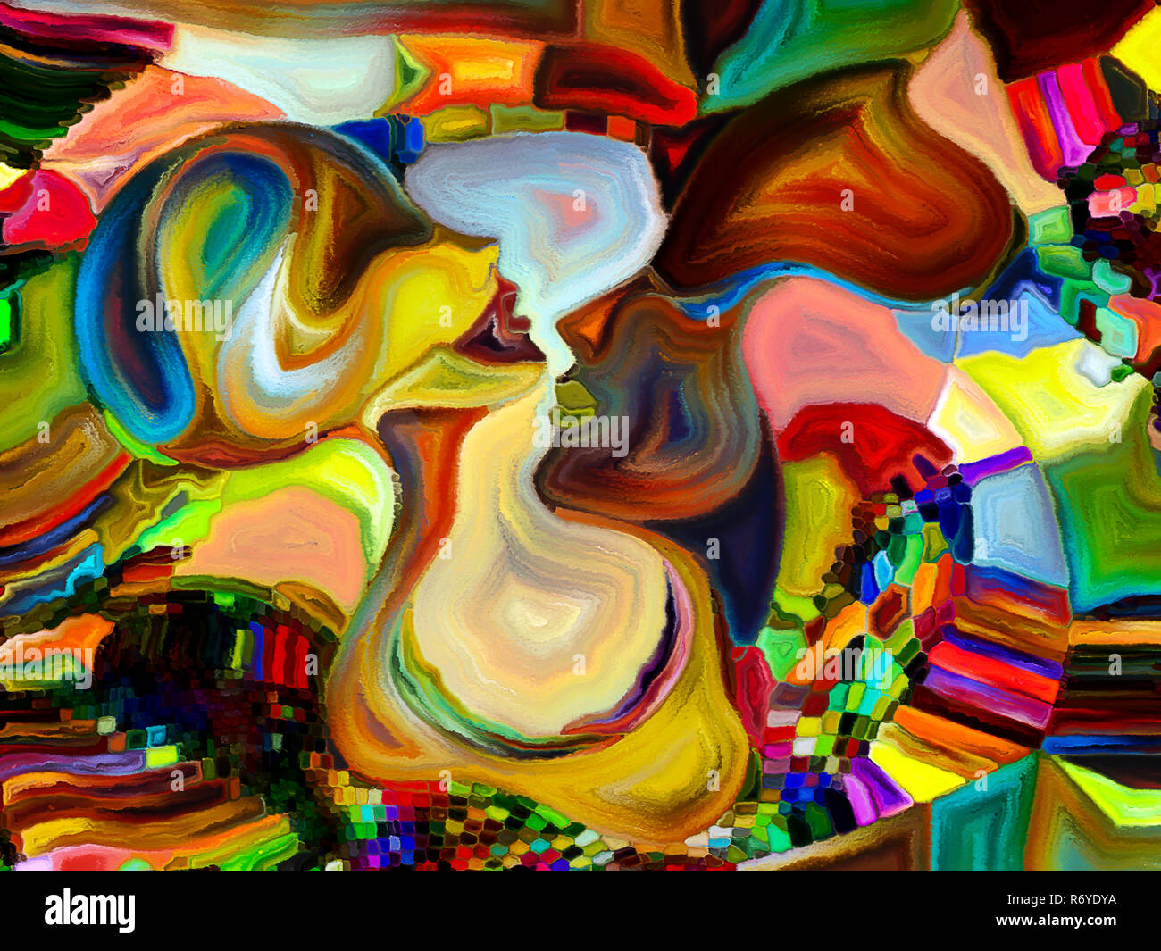 Inner Life of Color Division Stock Photo - Alamy
