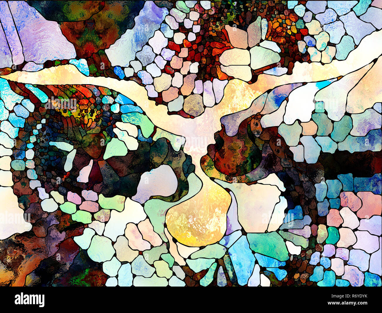 Energy of Color Division Stock Photo - Alamy