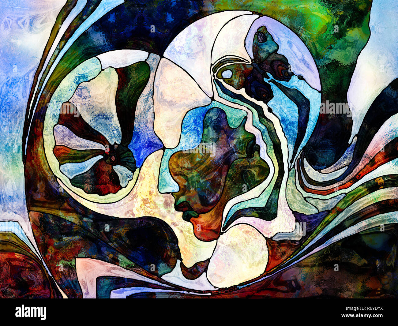 Color Division Background Stock Photo - Alamy