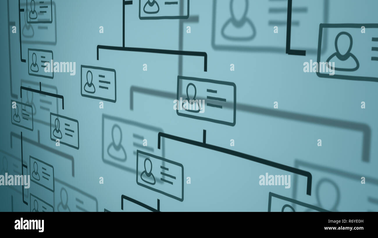 organization chart concept Stock Photo - Alamy