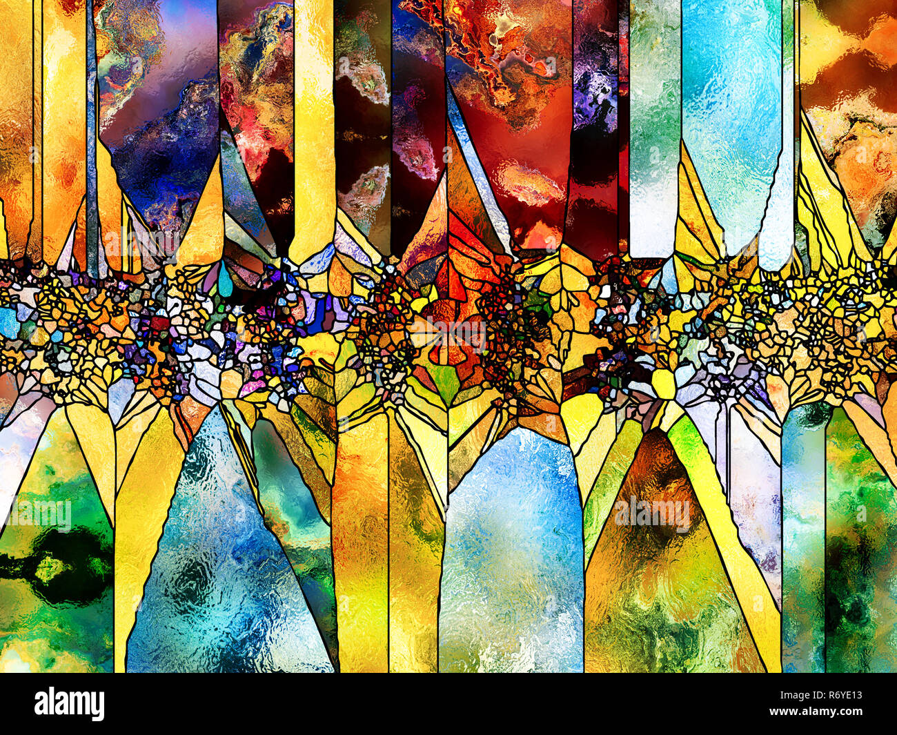 Realms of Shape Division Stock Photo - Alamy