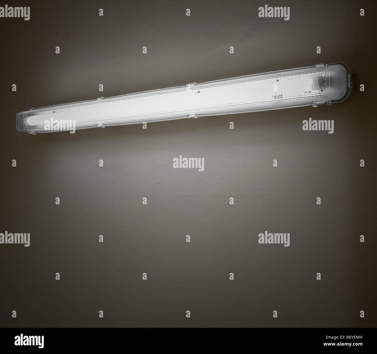 Old neon lamp Stock Photo - Alamy