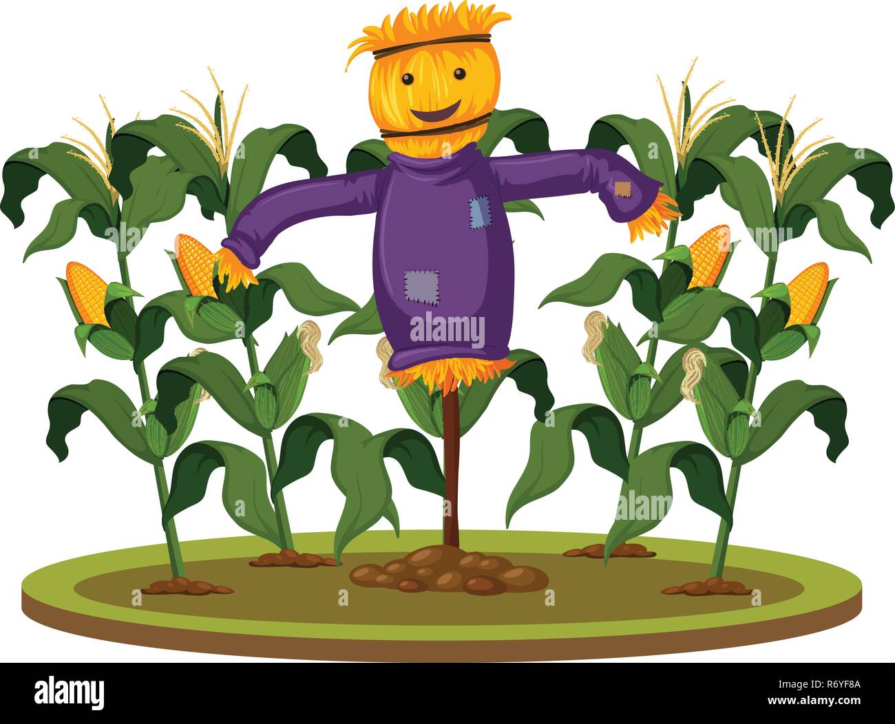 Scarecrow clipart hi-res stock photography and images - Alamy