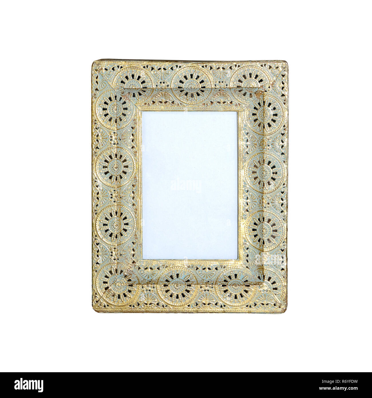 Cut gold frame hi-res stock photography and images - Alamy