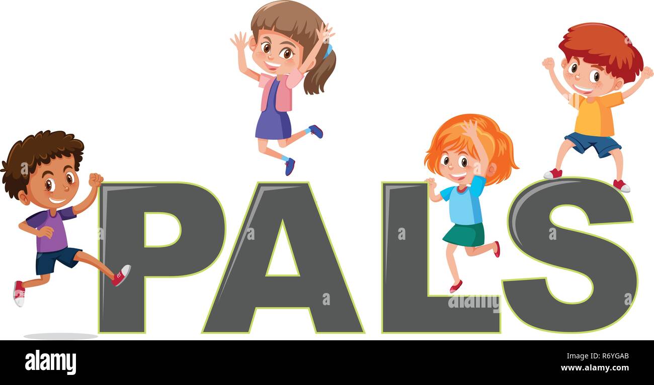 Pals Stock Vector Images - Alamy
