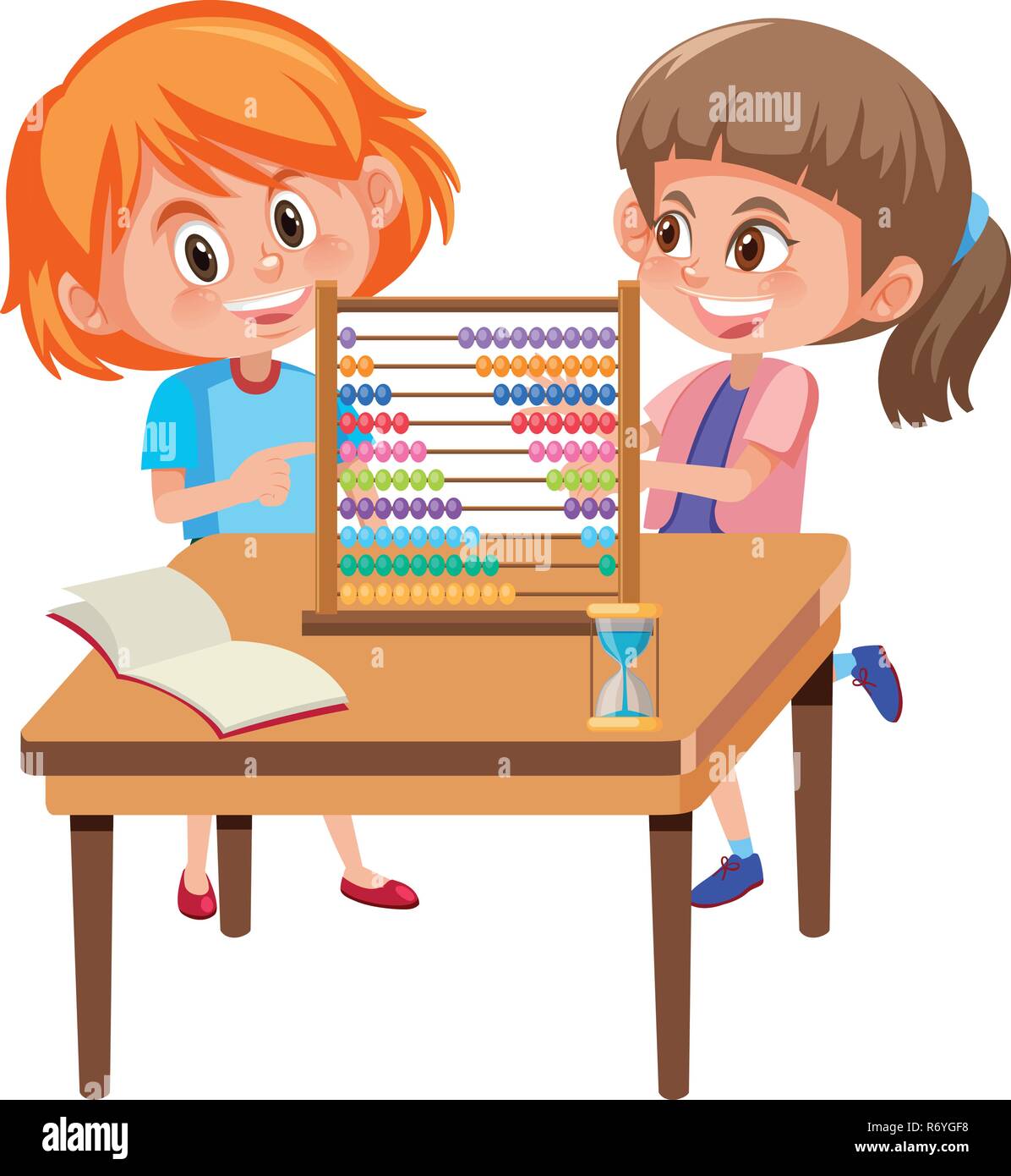 Children learning math hi-res stock photography and images - Alamy