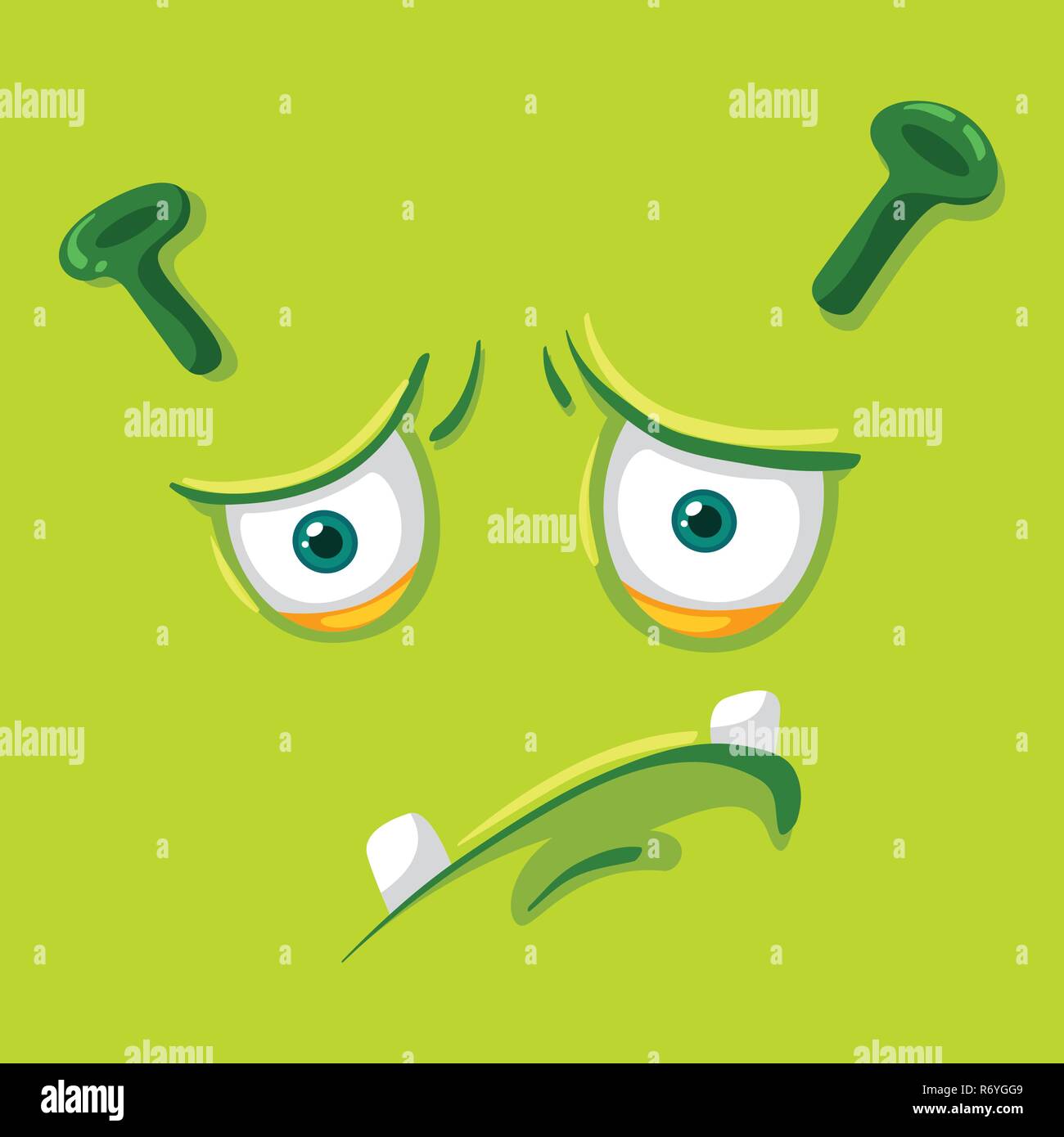 Sad Monster Clipart