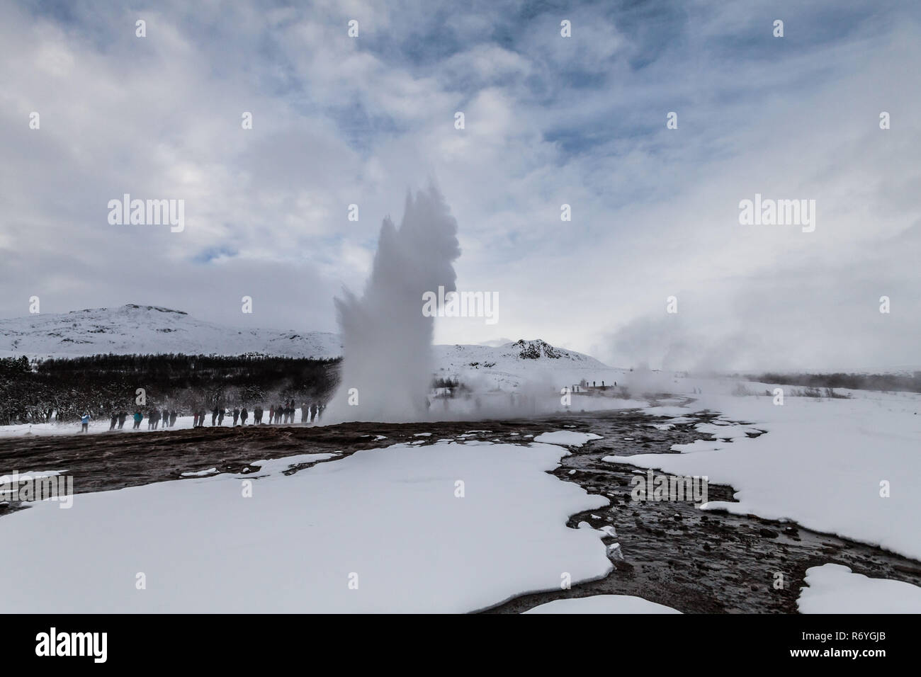 Geysir or sometimes known as The Great Geysir which is a geyser in ...