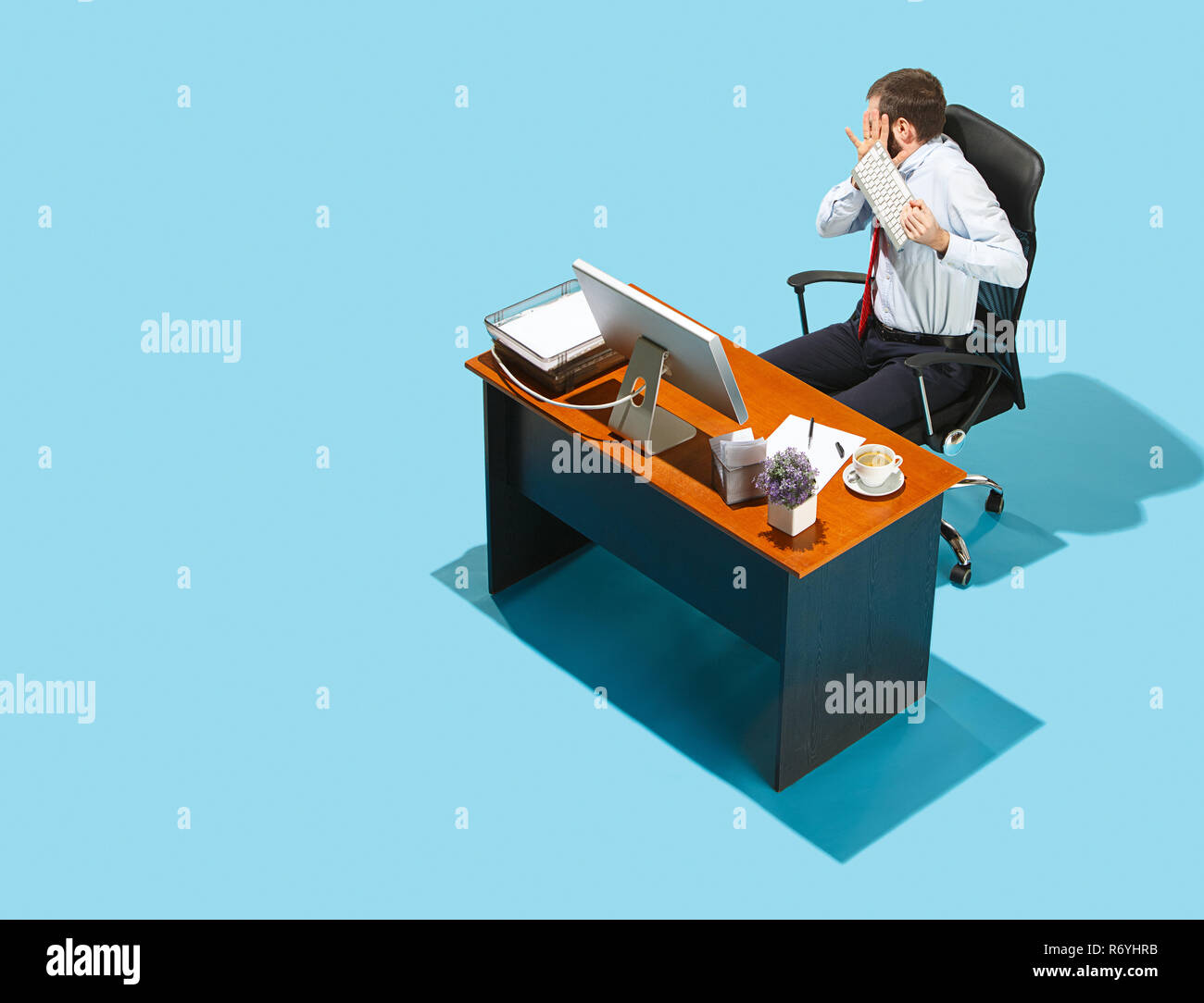 From above young masculine hi-res stock photography and images - Alamy