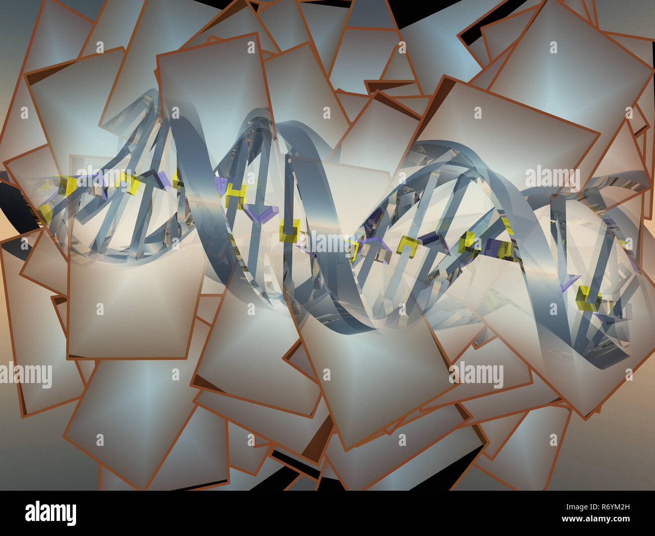 Dna helix molecular model transparent hi-res stock photography and ...