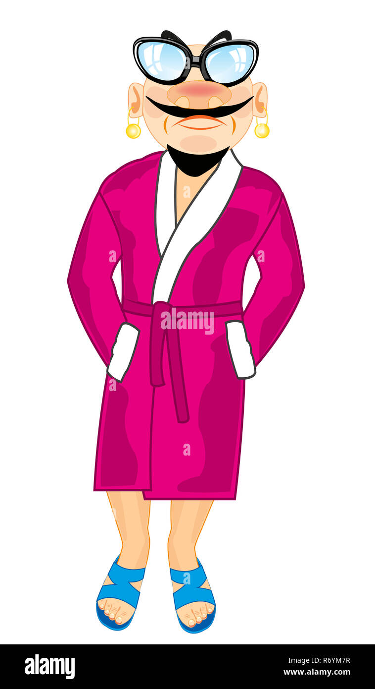 Man with robe hi-res stock photography and images - Alamy