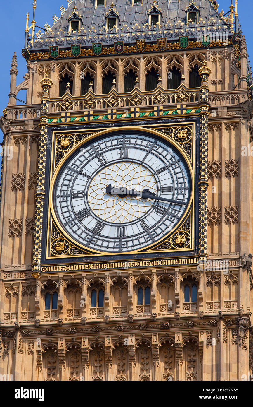 Big Ben, Clock tower of the Palace of Westminster, London, United ...