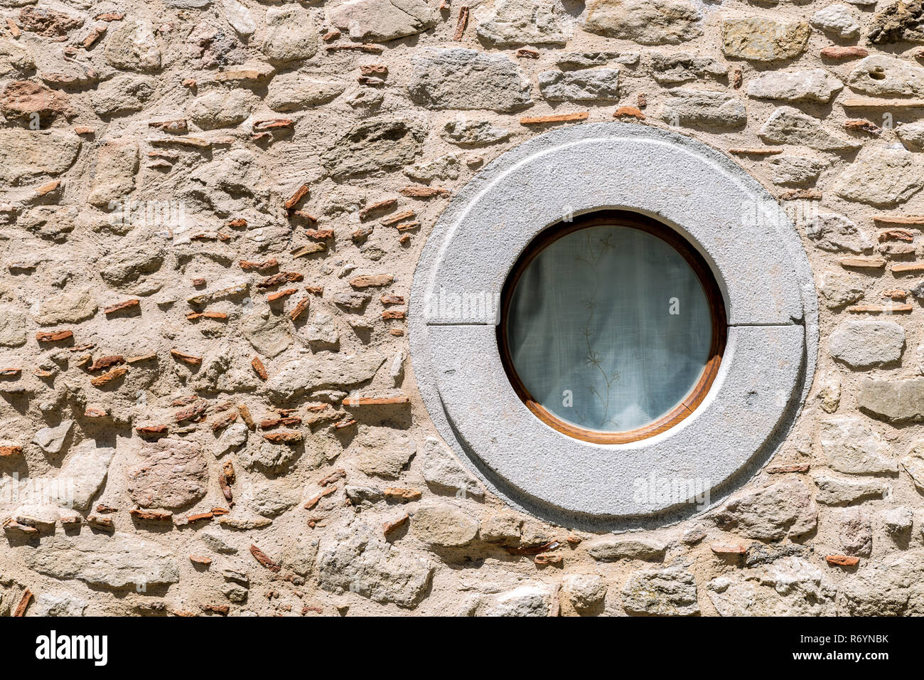 The circle window Stock Photo - Alamy