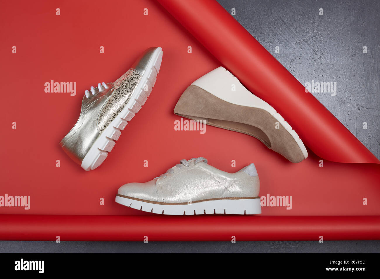 Female shoes mockup hi-res stock photography and images - Alamy