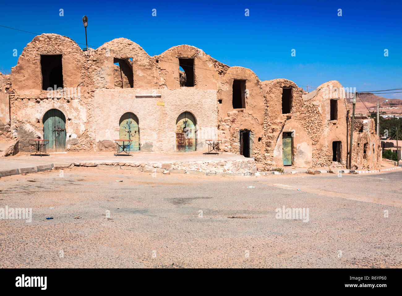 medenine (tunisia): traditional ksour (berber fortified granary Stock ...