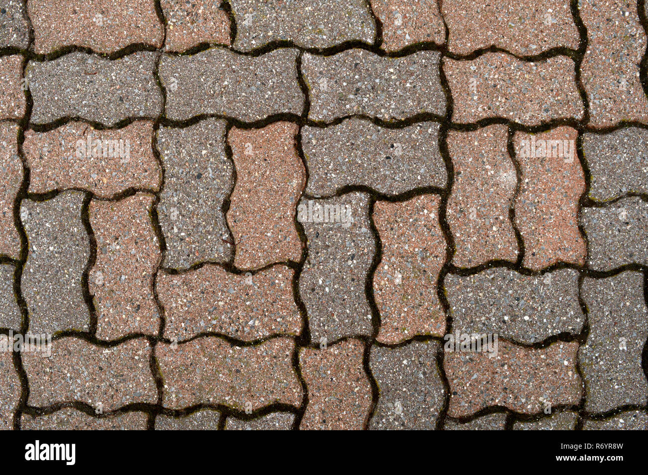 Interlocked pavement hi-res stock photography and images - Alamy