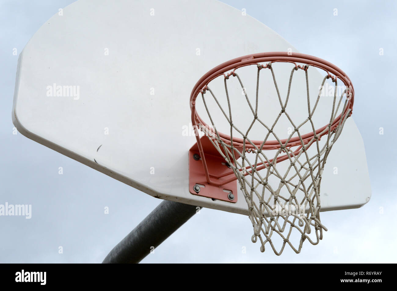 Outdoor Basketball Net Stock Photo - Alamy