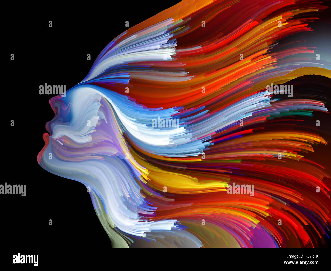 Inner Life of Inner Palette Stock Photo - Alamy