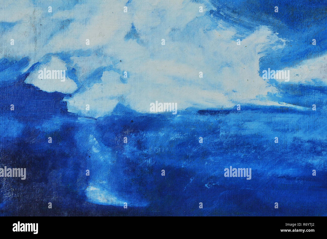 Dark blue and white pattern on the canvas Stock Photo - Alamy