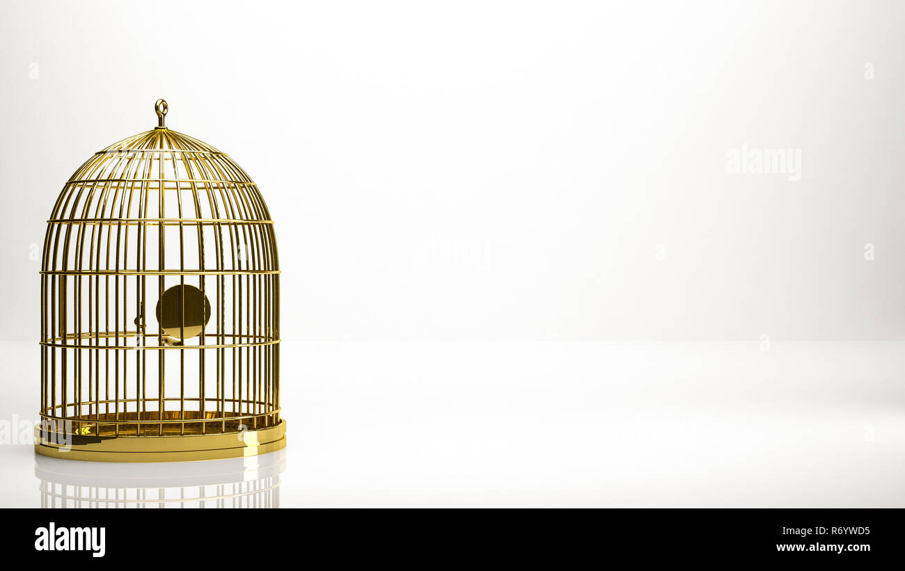 Locked inside a metal cage hi-res stock photography and images - Alamy