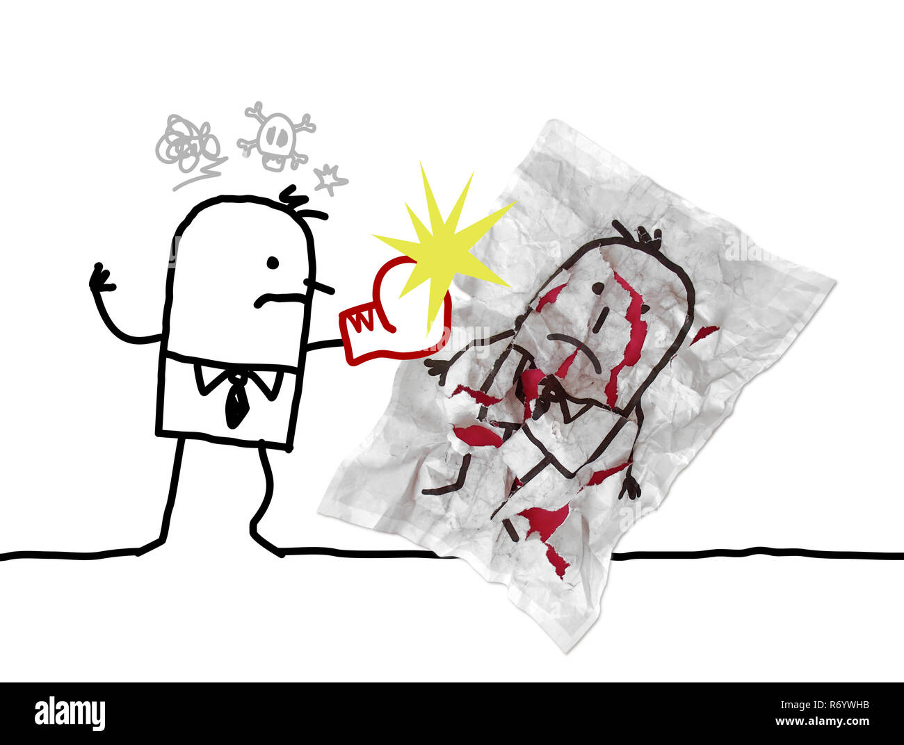 Picture of victim Cut Out Stock Images & Pictures - Alamy