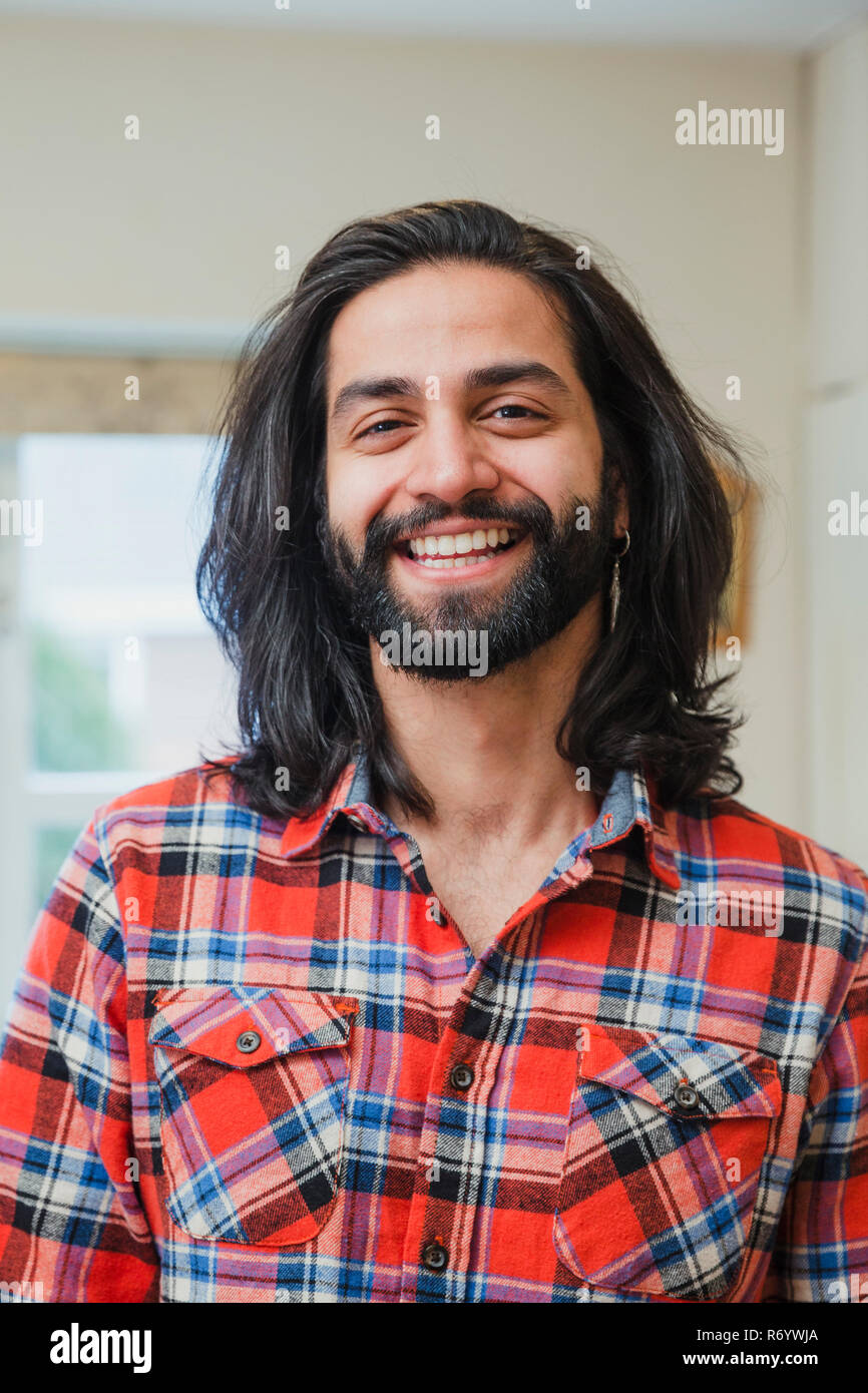 Portrait of a Mid Adult Man Stock Photo - Alamy