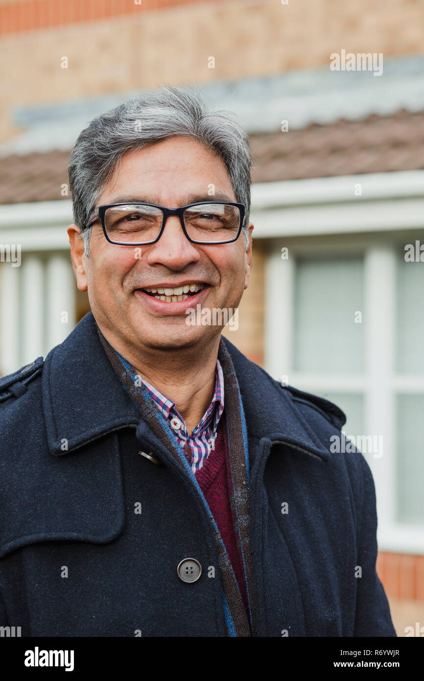 Portrait of a Mature Man Stock Photo - Alamy