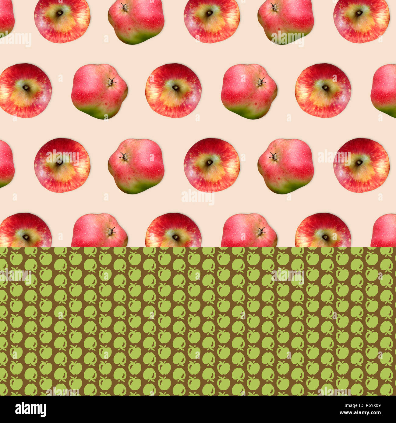 Wallpaper pattern red collage hi-res stock photography and images - Alamy