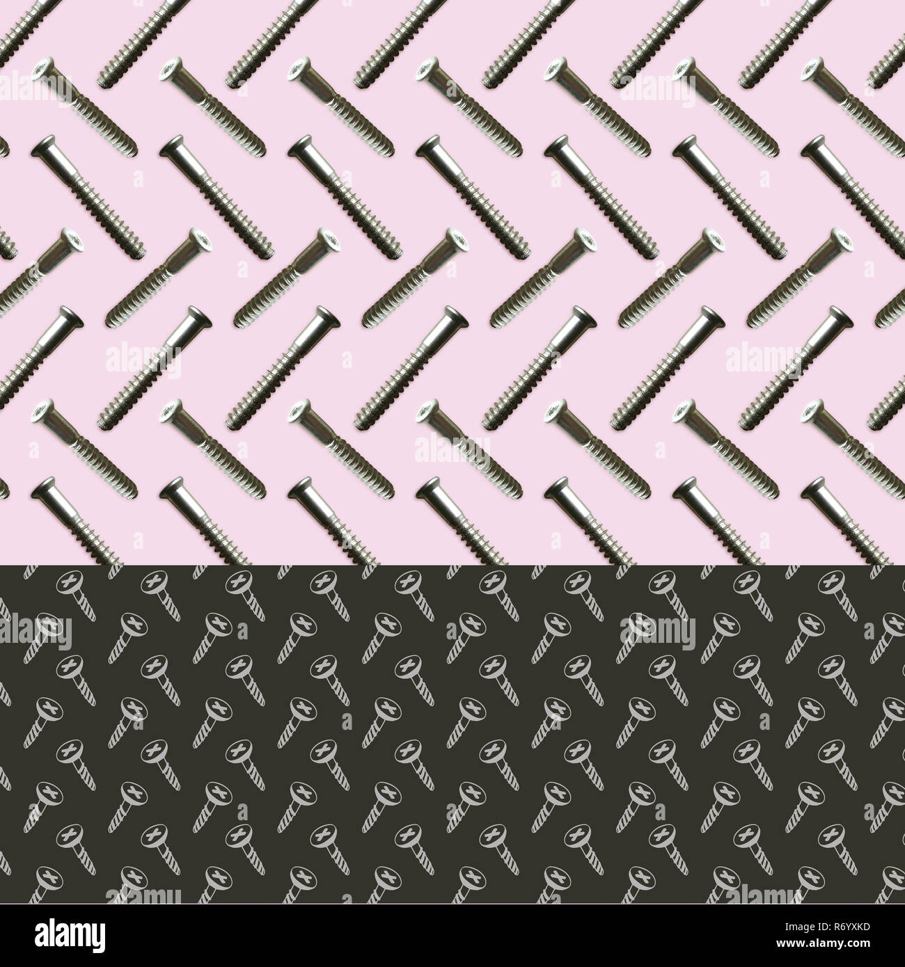 Patterned Background - Photographic Objects Collage mixed with Hand ...