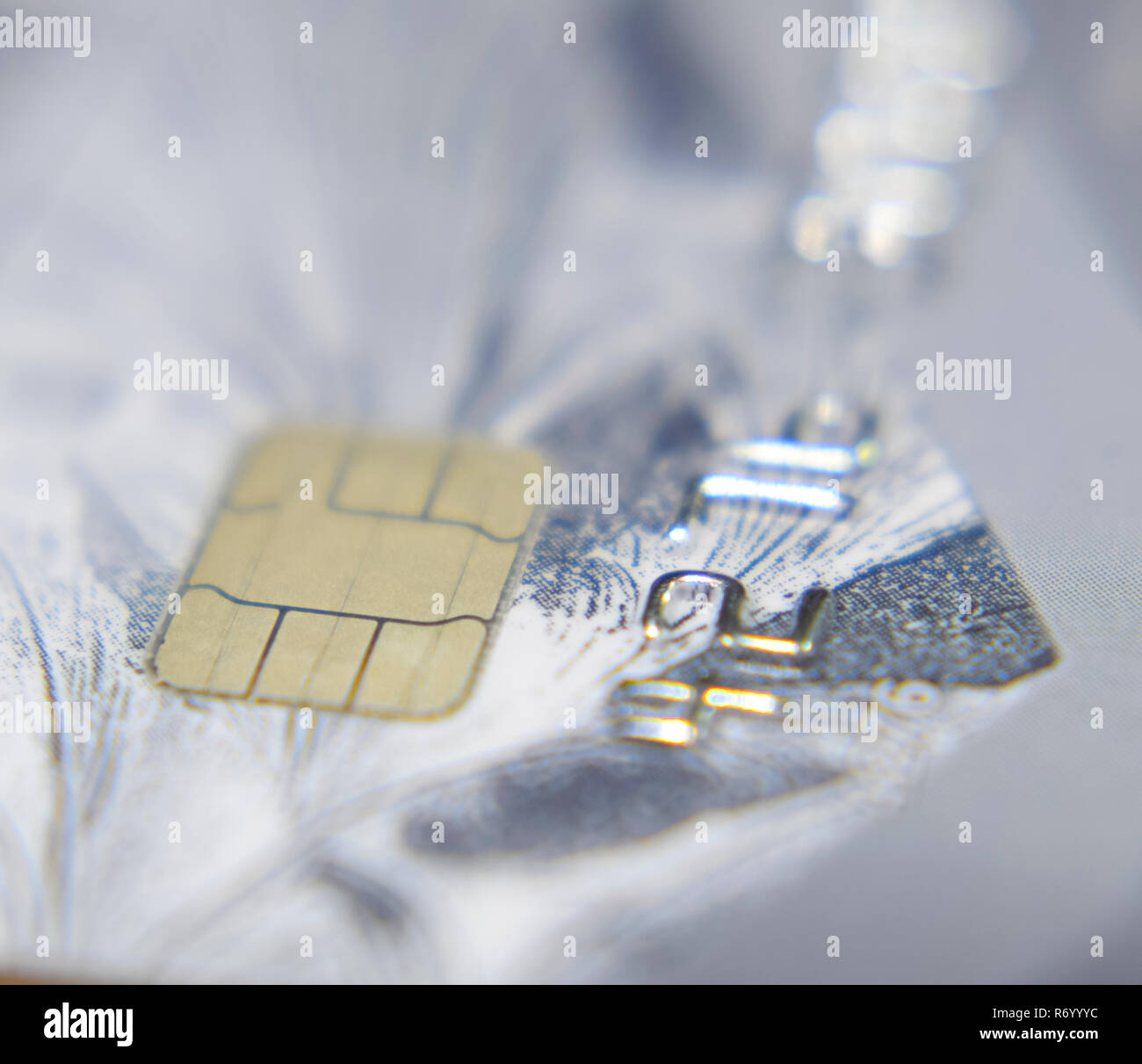 Bank cards. Modern financial instrument of cashless payment Stock Photo ...