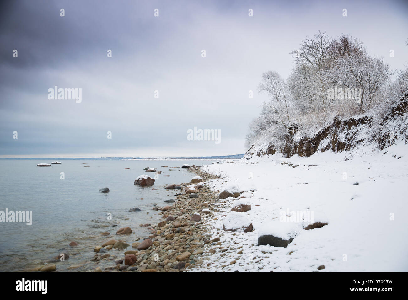 Baltic Sea in winter Stock Photo - Alamy