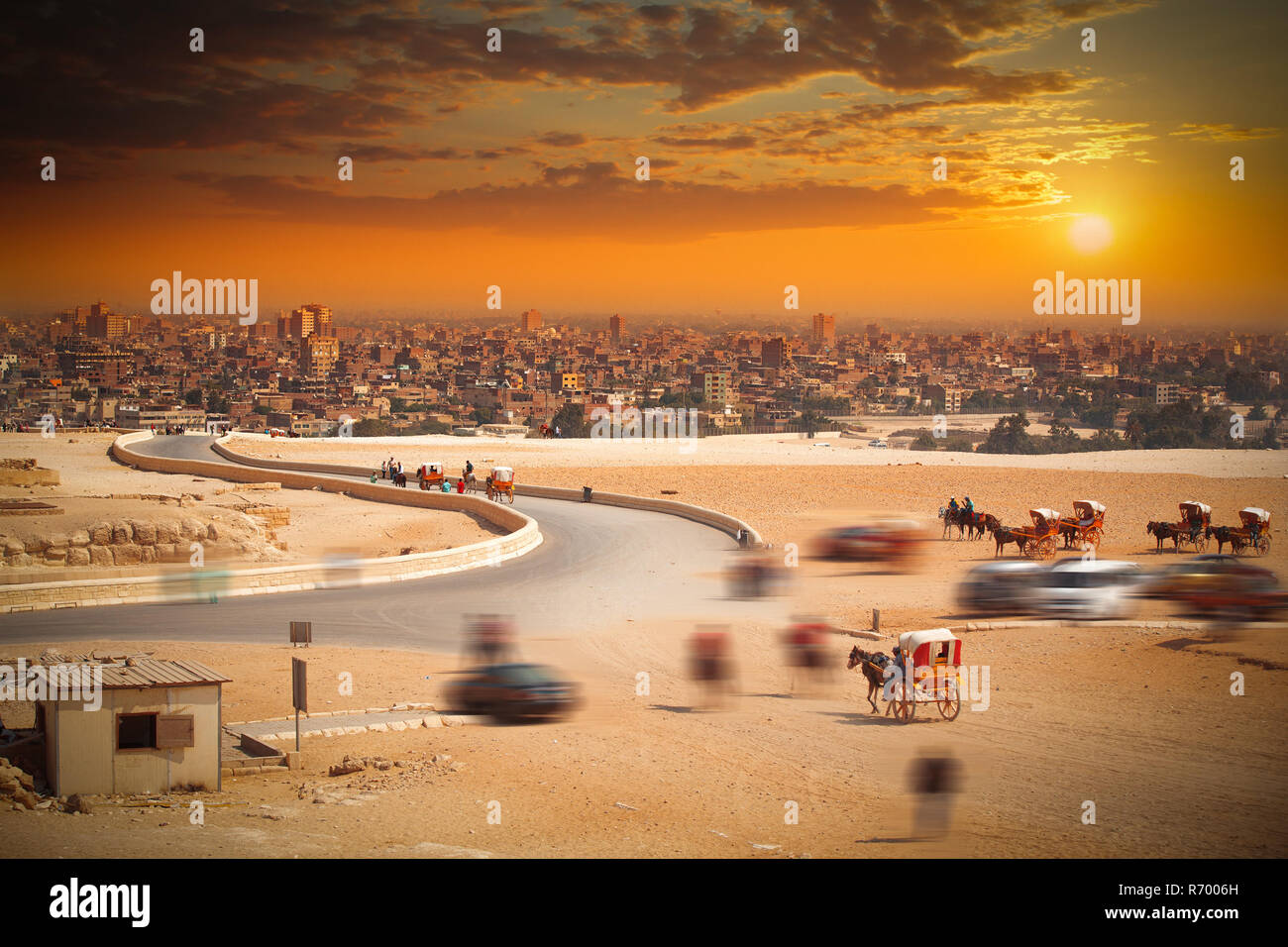 Cairo, Egypt. Largest city in Africa Stock Photo - Alamy