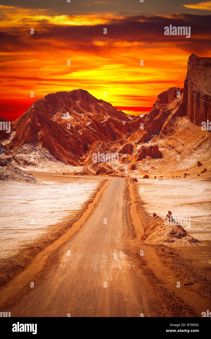 Amphitheatre is beautiful geological formation of Moon Valley Stock ...