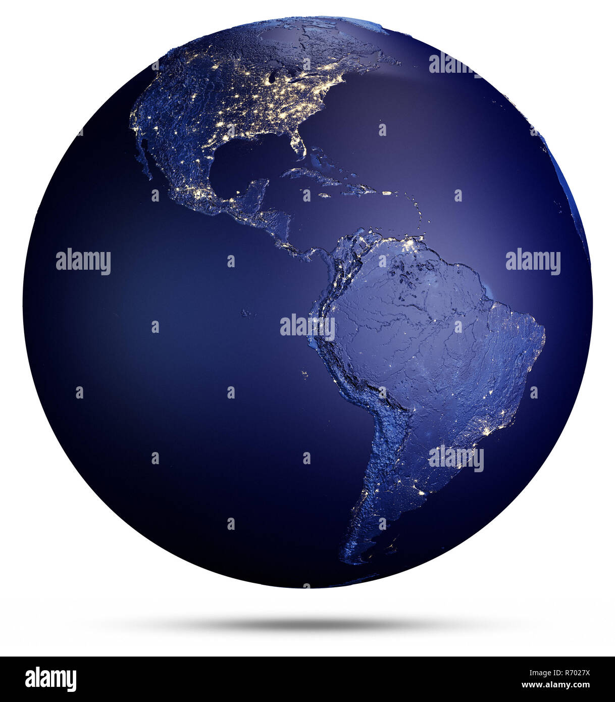 Planet Earth. 3d rendering Stock Photo - Alamy