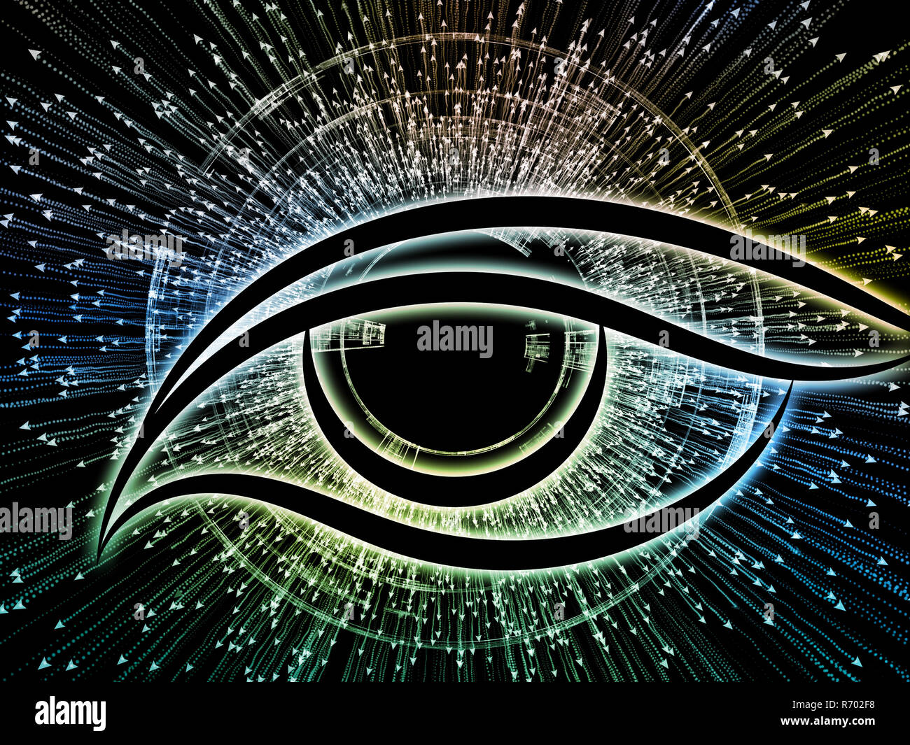 Paths of Visual Information Stock Photo - Alamy