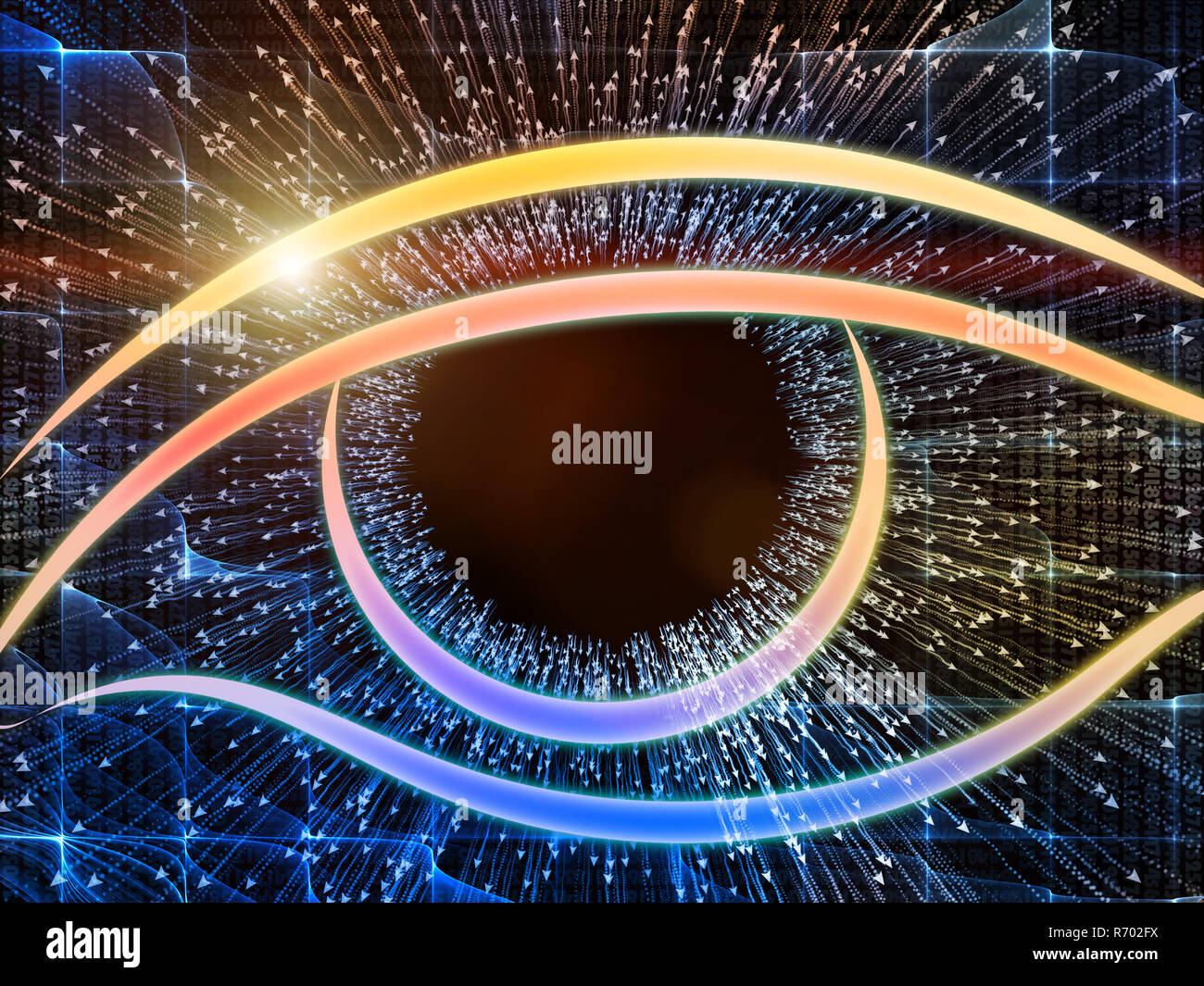 Advance of Visual Information Stock Photo - Alamy