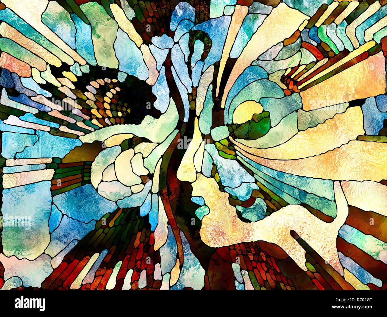 Inner Life of Color Division Stock Photo - Alamy