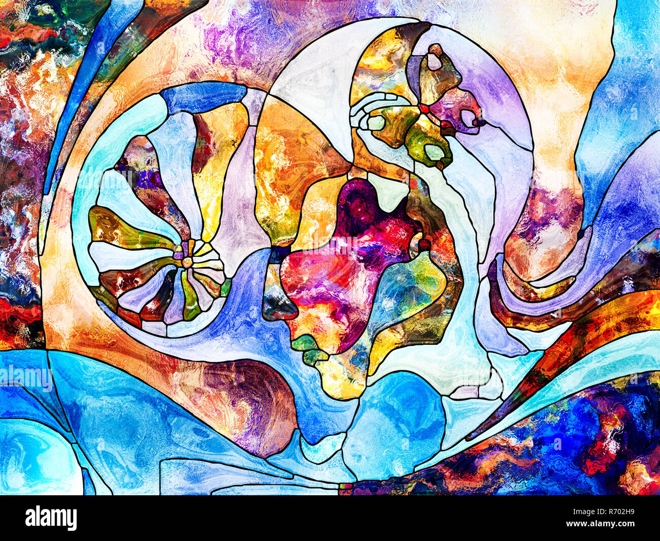 Color Division Background Stock Photo - Alamy