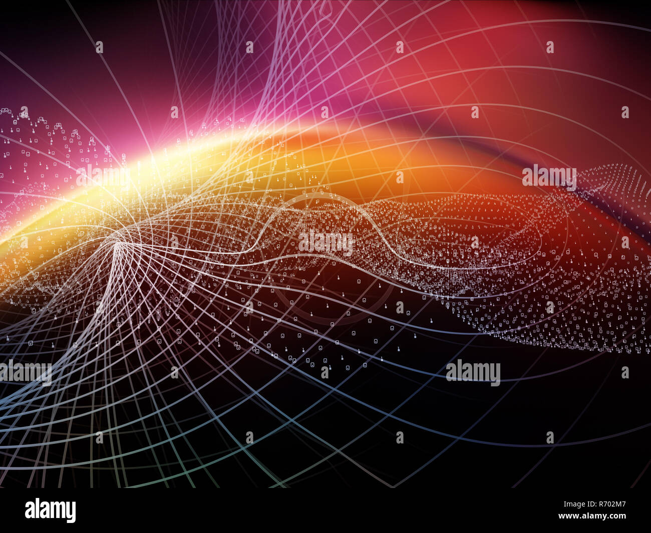 Computing Digital World Stock Photo - Alamy