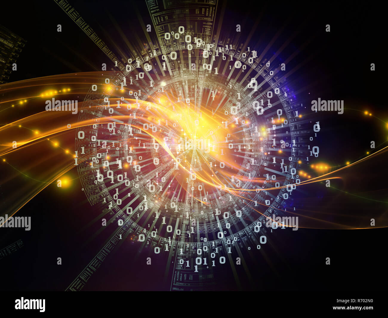 Inner Life of Digital World Stock Photo - Alamy
