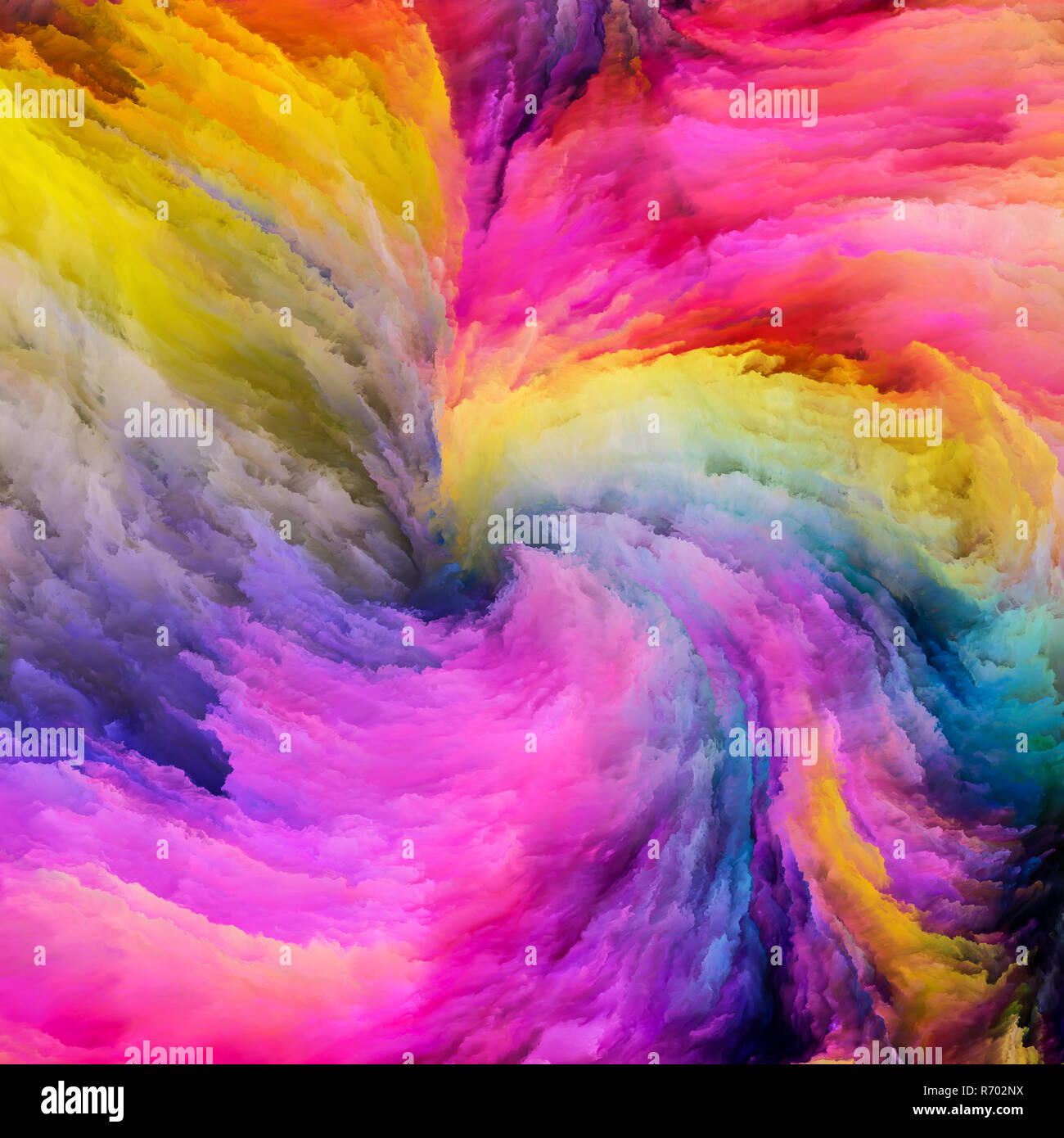 Colorful Paint Particles Stock Photo - Alamy