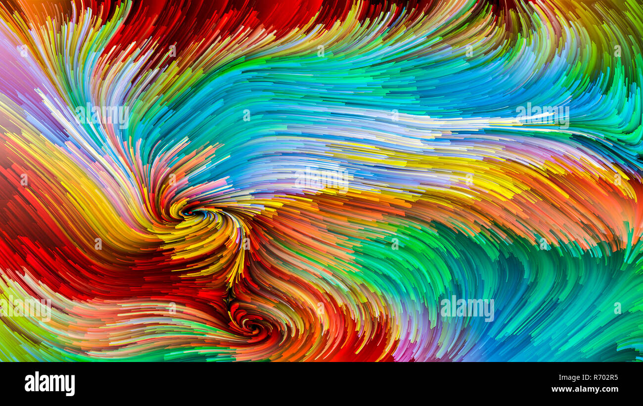 Colorful Paint Elements Stock Photo - Alamy