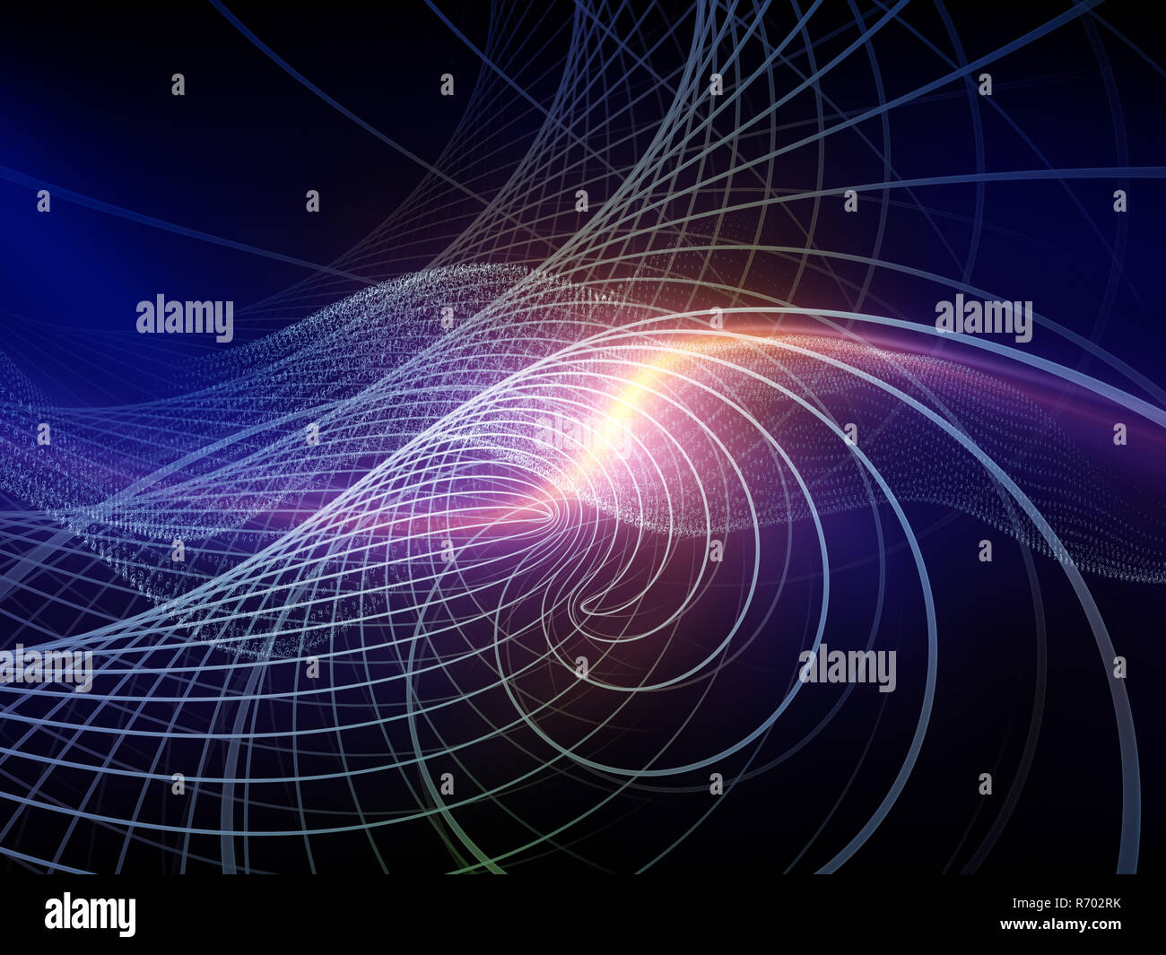 Computing Virtual World Stock Photo - Alamy