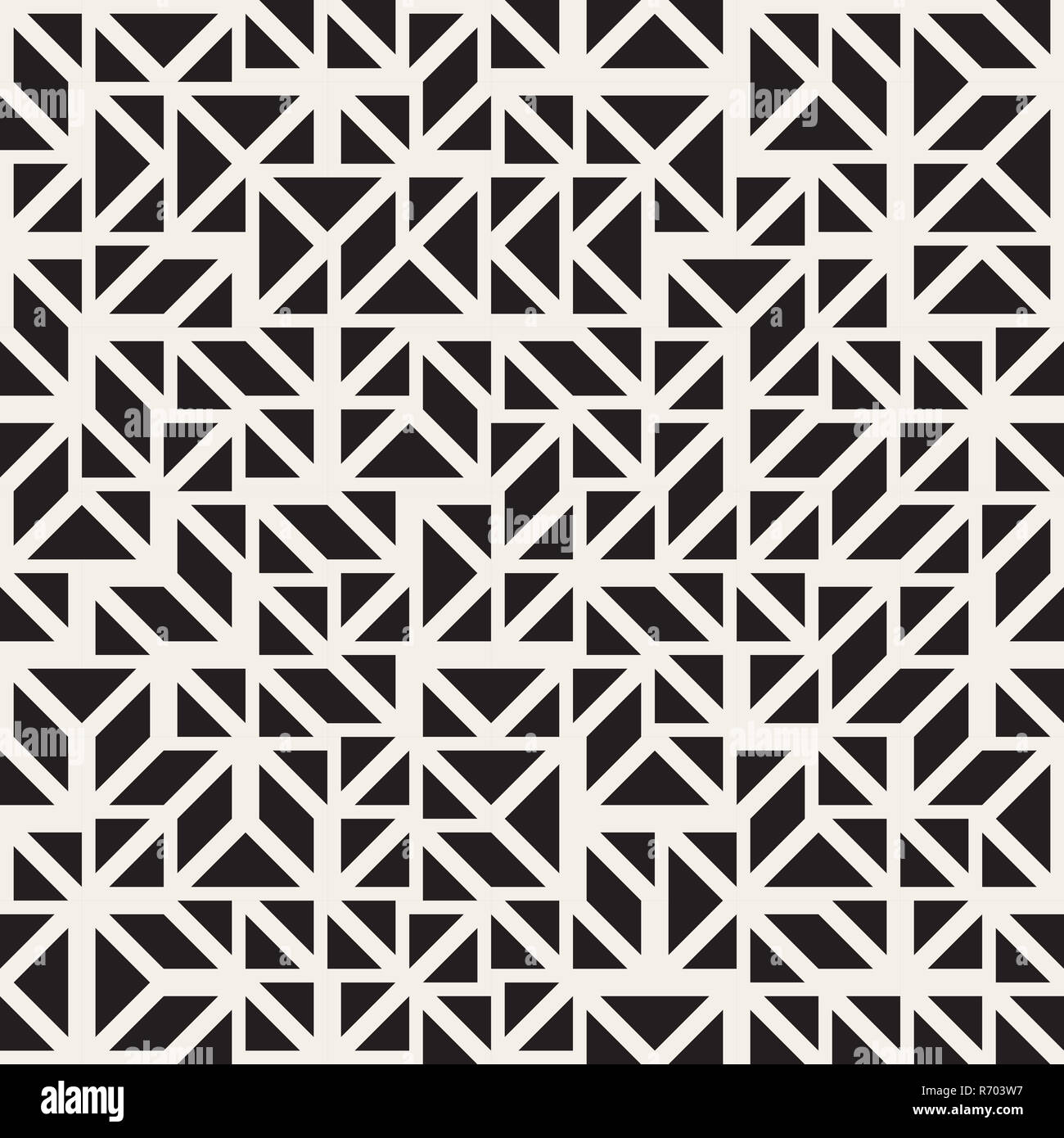 Vector Seamless Triangle Parallelogram Blocks Irregular Line Grig ...